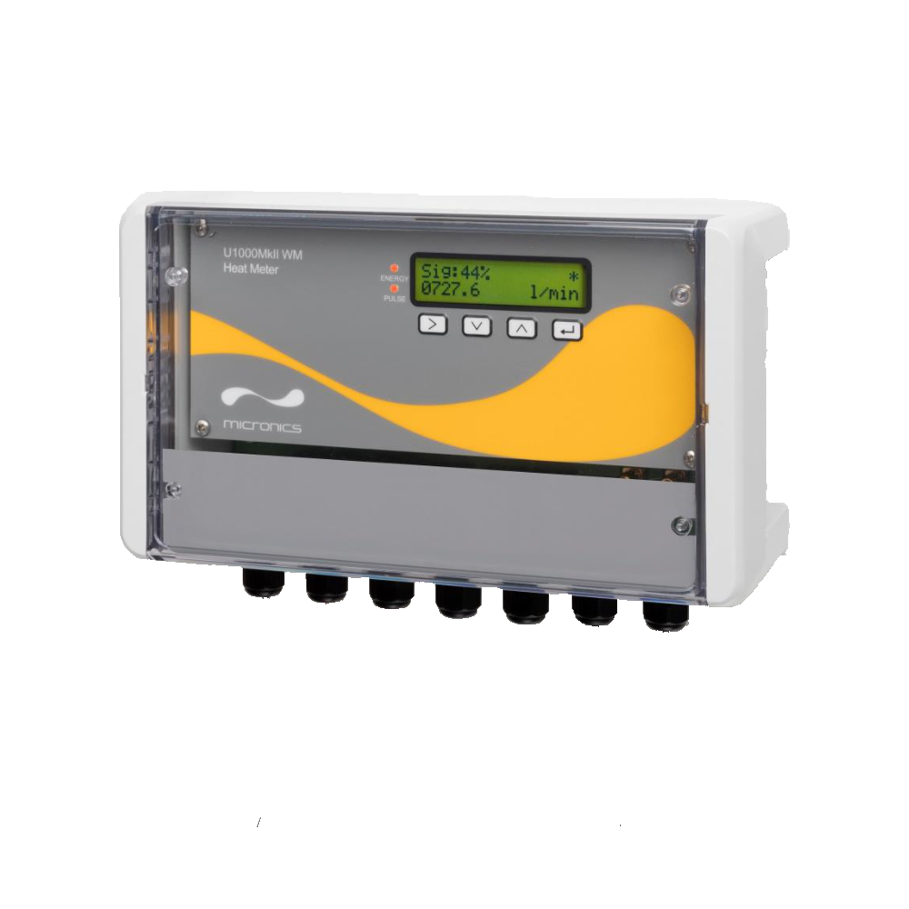 Micronics U1000 MKII FM WM ultrasone flowmeter voor vaste montage ...