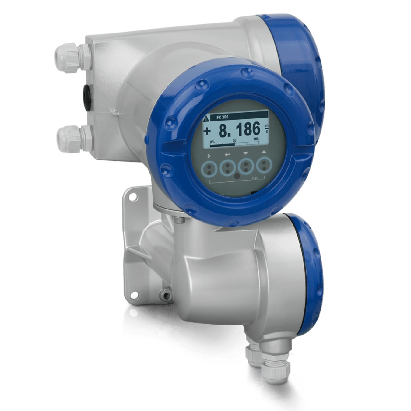 Krohne Optiflux 2000 elektromagnetische flowsensor - Intercontrol